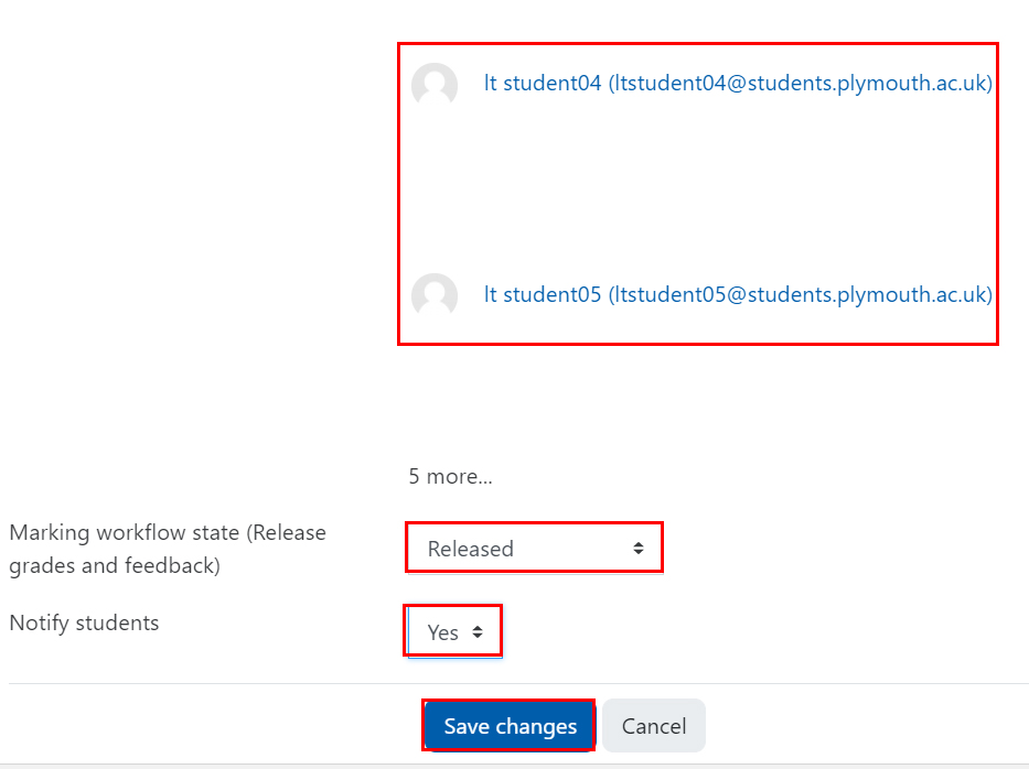 Releasing grades and feedback in Moodle with the Assignment activity ...