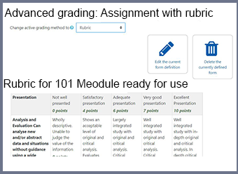 Creating a Rubric with Moodle – Digital Education Help