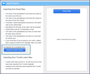 Importing a Rubric into Turnitin Feedback Studio – Digital Education Help