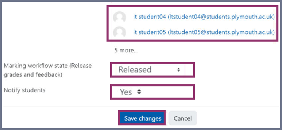 Releasing grades and feedback in Moodle with the Assignment activity ...