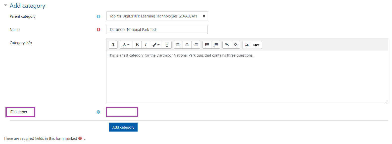 Creating Moodle Quiz Questions In A Word Document Digital Education Help