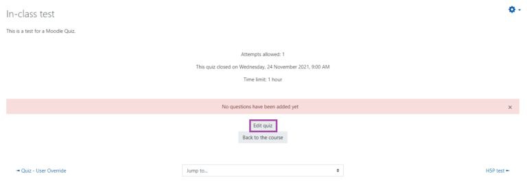 Creating multiple choice questions for a Moodle quiz using the question bank (recommended ...