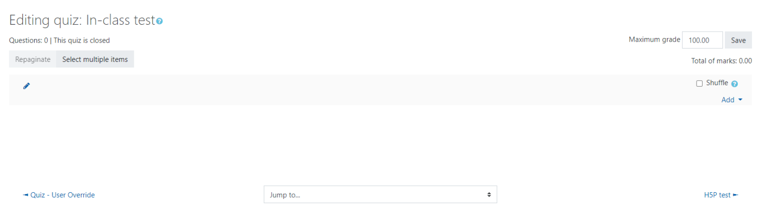Creating multiple choice questions for a Moodle quiz using the question bank (recommended ...