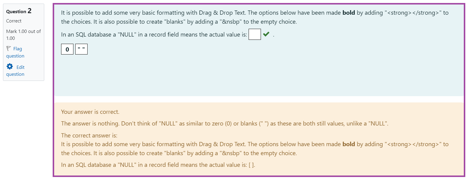 Question types for a timed assessment/in-class test in Moodle – Digital ...