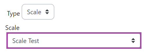 How to create a custom Scale in your Moodle course – Digital Education Help