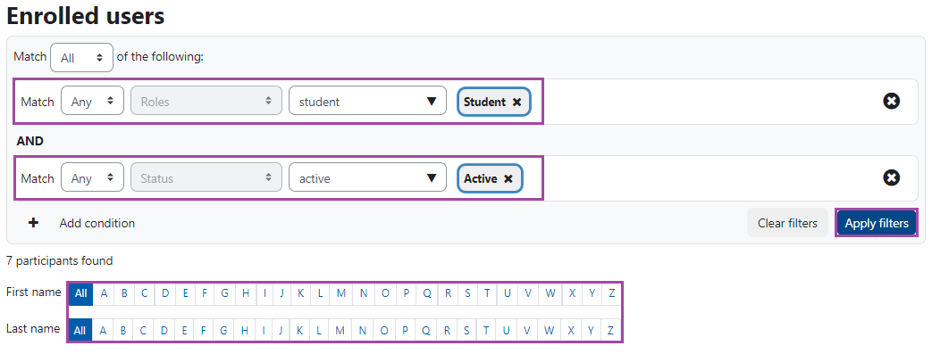 How to manage Participants in Moodle – Digital Education Help