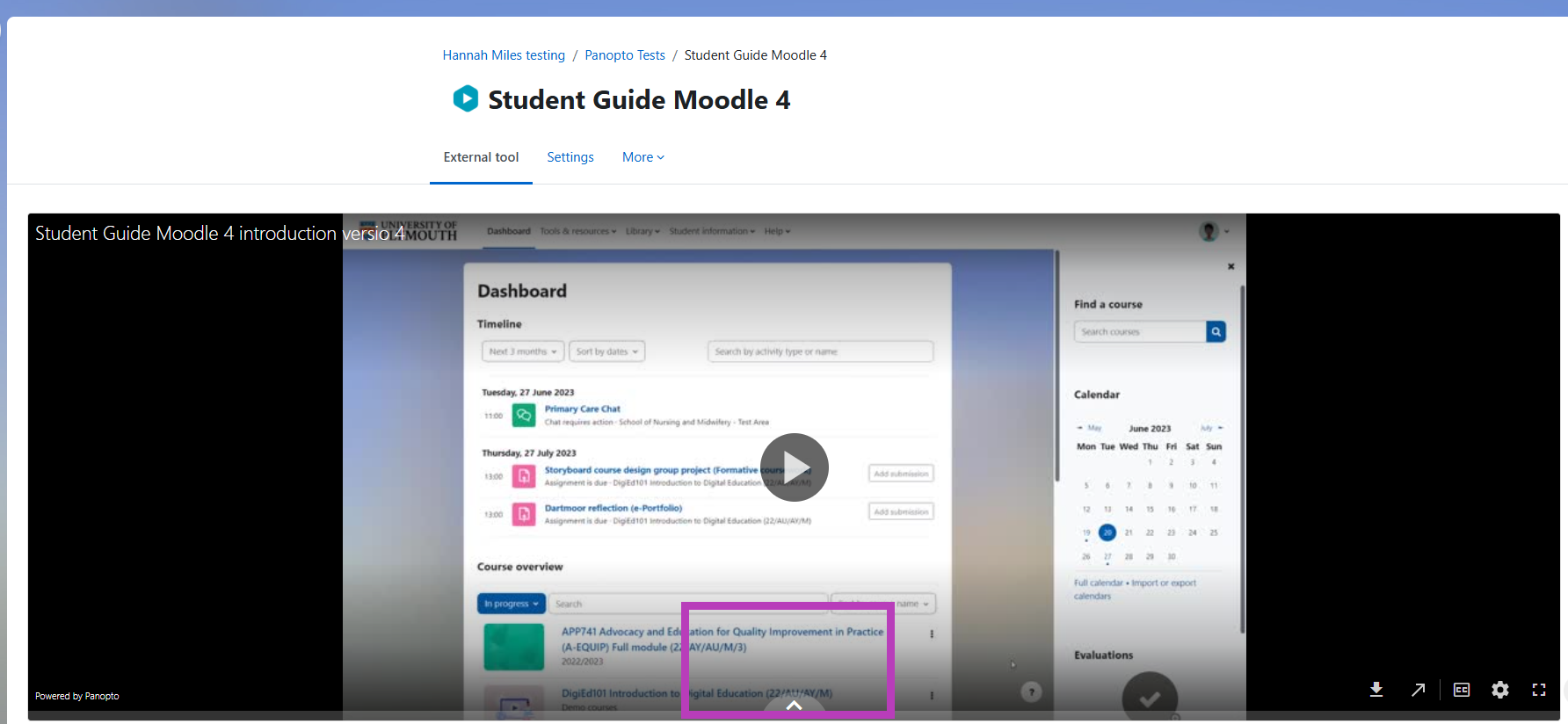 How to download a Panopto transcript – Digital Education Help